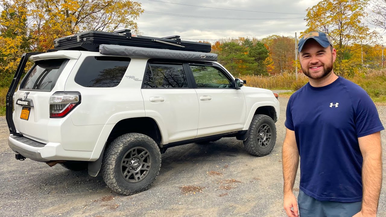 2022 4Runner Walk-Around - Dobinsons Lift, Sherpa Rack, DIY Drawer ...