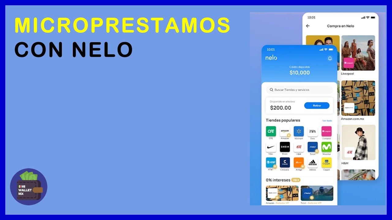 [MI WALLET MX] MICRO PRESTAMOS CON NELO - YouTube