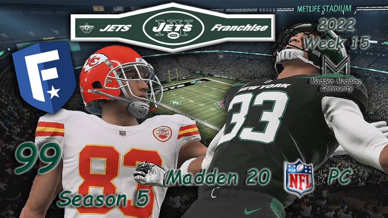 Madden Modding Community - Jets vs Chiefs - Madden 20 PC Franchise Ep ...