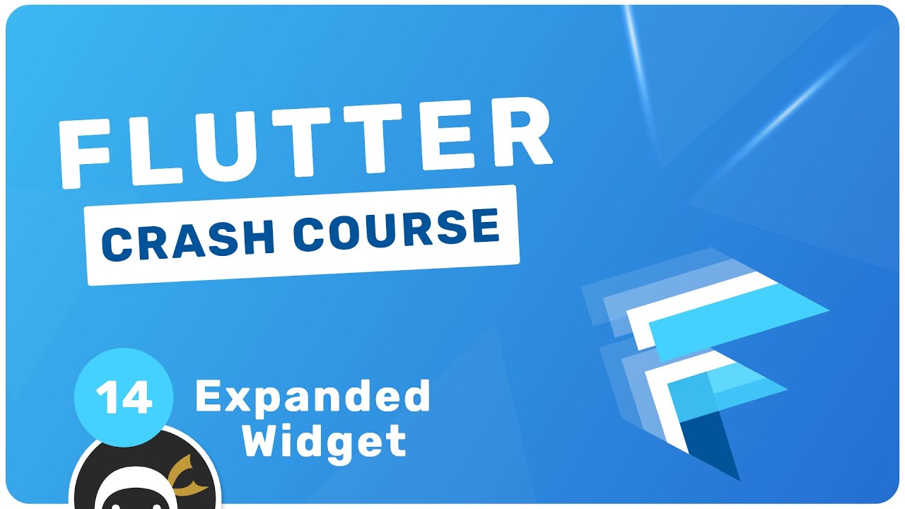 Flutter Crash Course 14 Expanded Widget Youtube