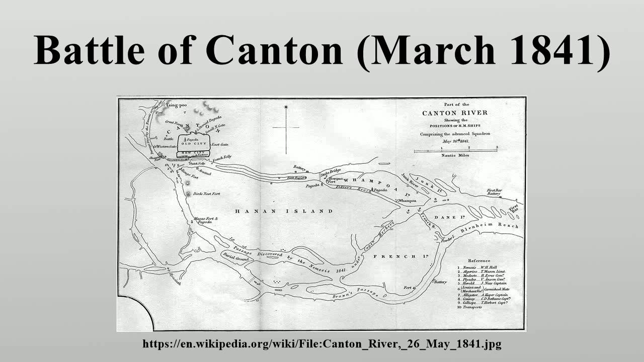 Battle of Canton (March 1841) - YouTube