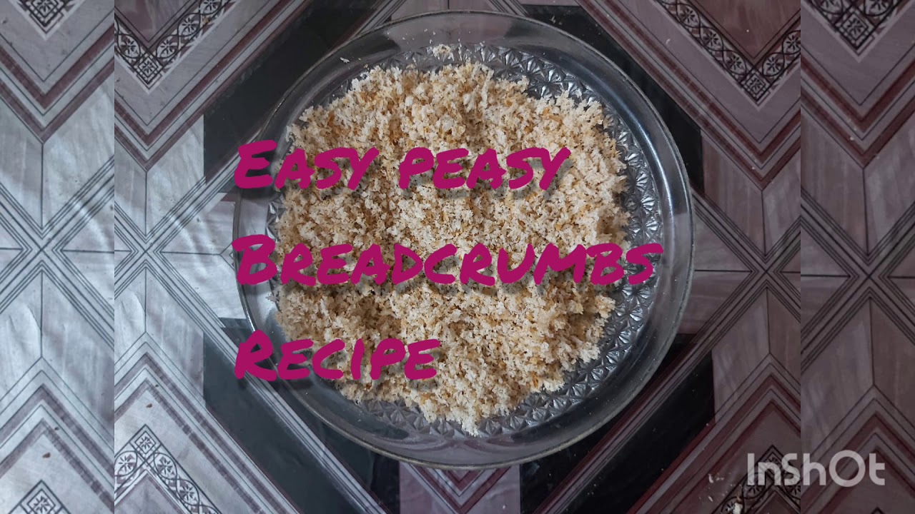 Easy peasy breadcrumbs recipe | by easy peasy world. - YouTube