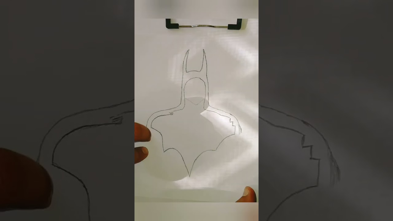 how to draw a badman sketch|pencil drawing #shortvideo #beginners # ...