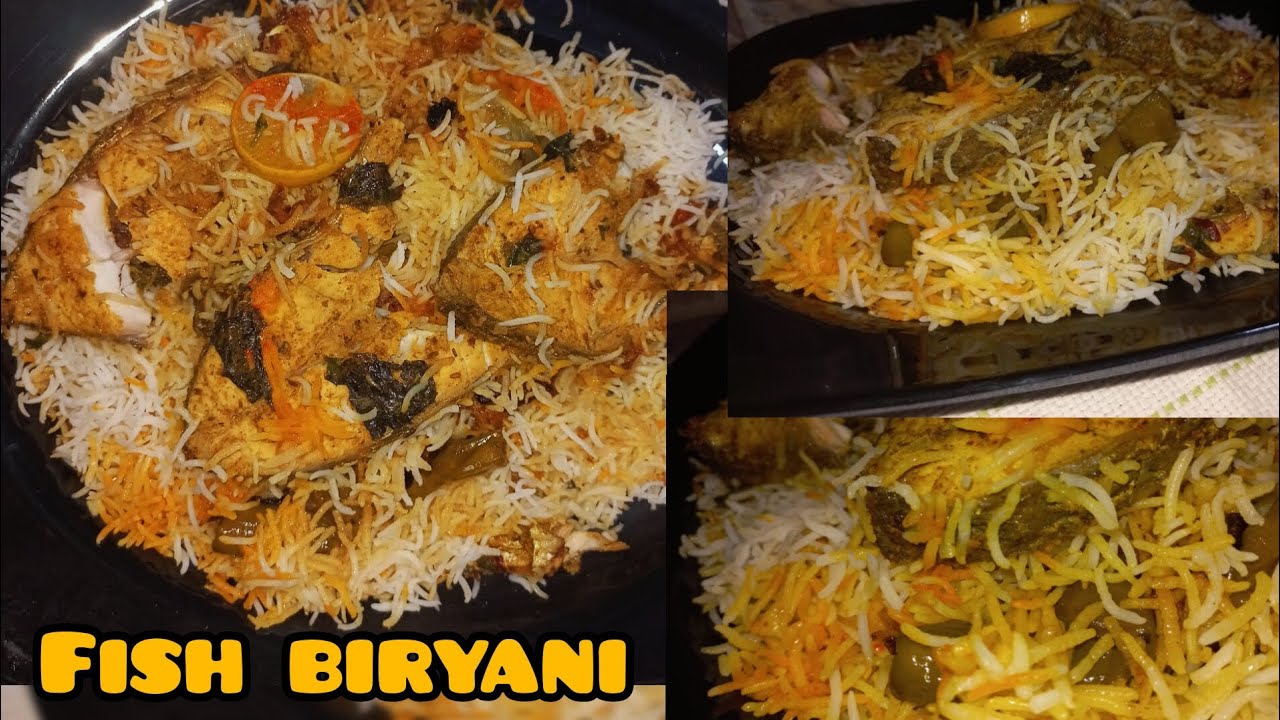 Fish Biryani Recipe|| How to make Fish Biryani || - YouTube