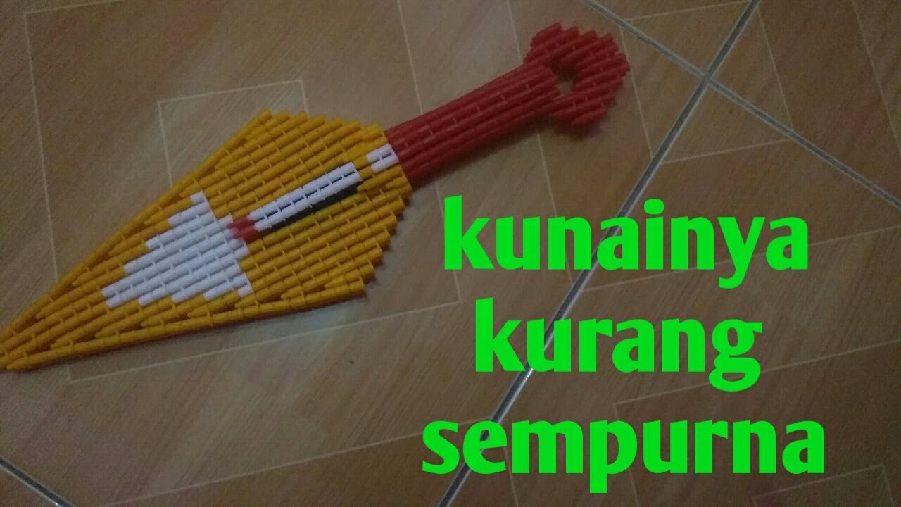 Lego miniset review kunai - YouTube