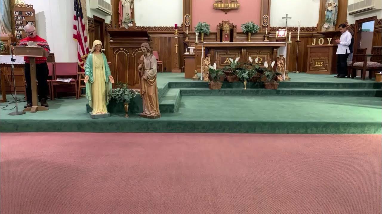 8:30 AM Mass Sunday, January 26, 2025 - YouTube