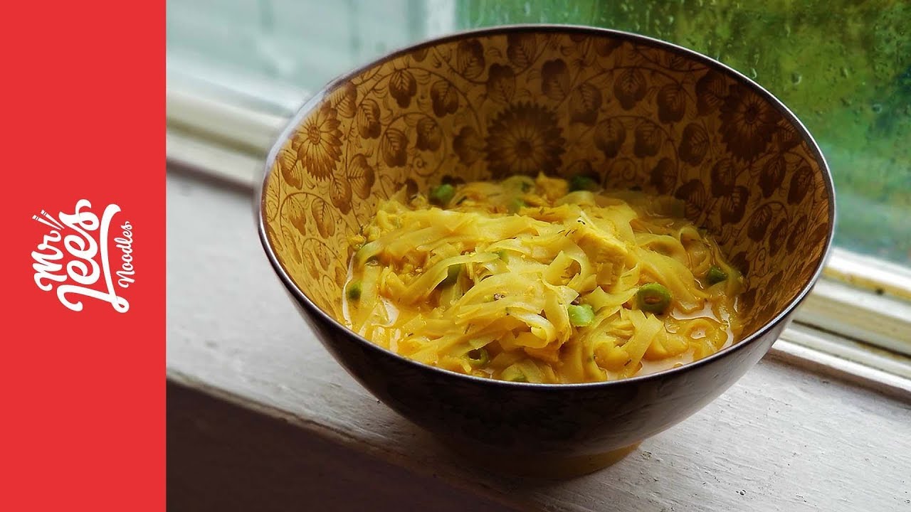 Mr Lee's Noodles Coconut Chicken Laksa - Instant Noodle Recipe Time ...