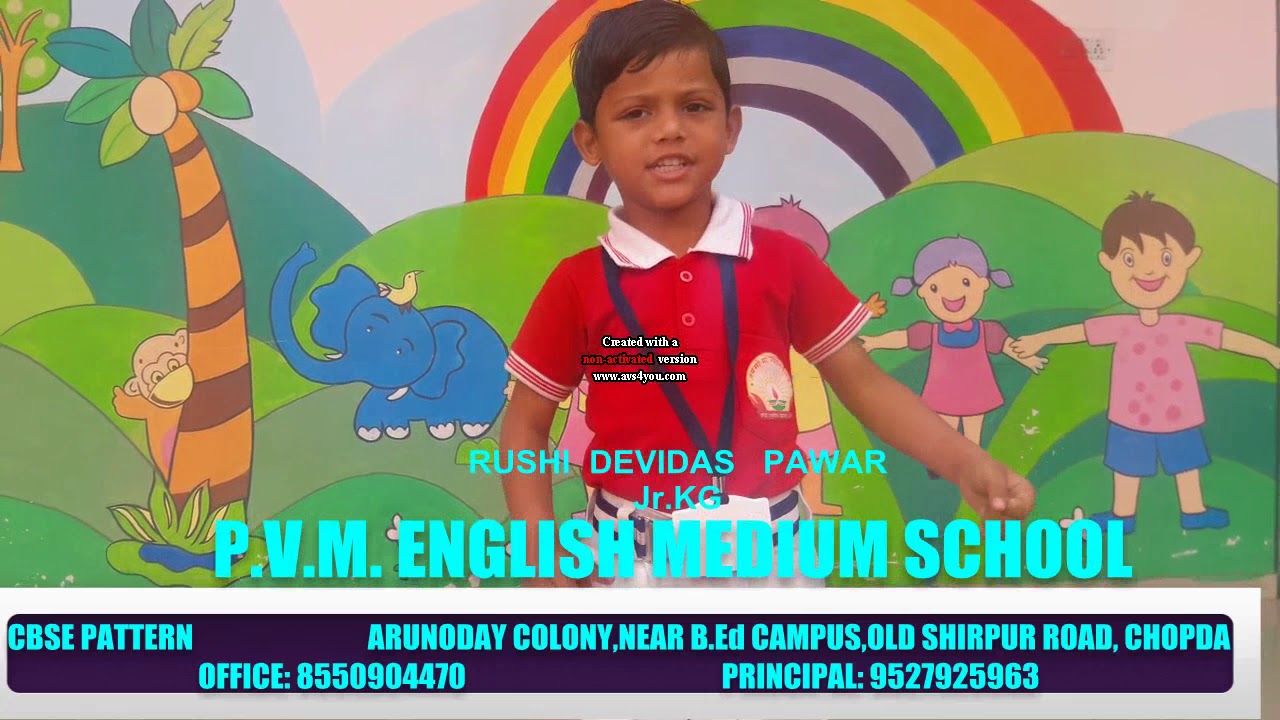 RUSHI DEVIDAS PAWAR-STORY-THE LION AND THE MOUSE - YouTube