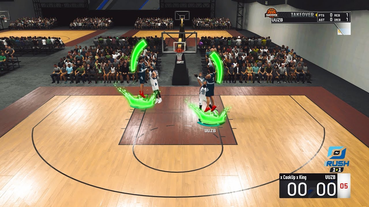 HOW TO DOMINATE THE 1V1 RUSH EVENT with a INTERIOR FINISHER on NBA 2K20 ...