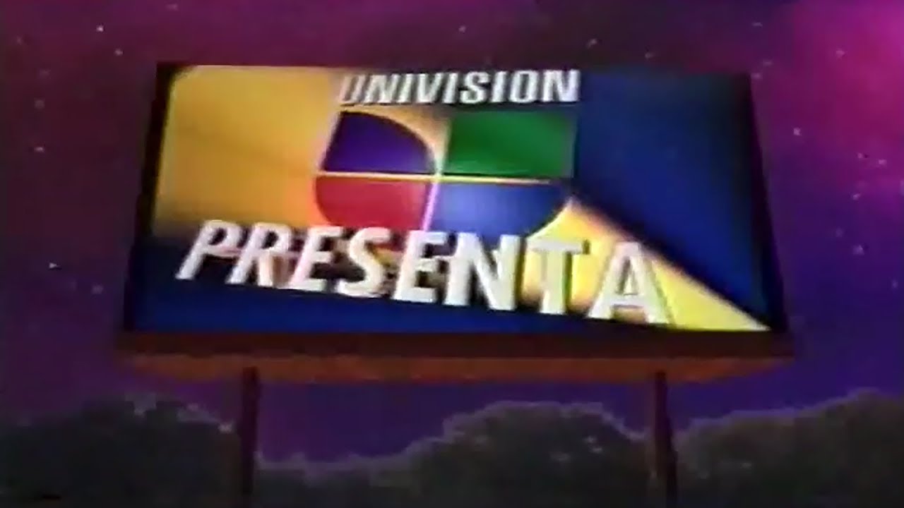 Univision Network Presenta Billboard Bumper 1997 - YouTube