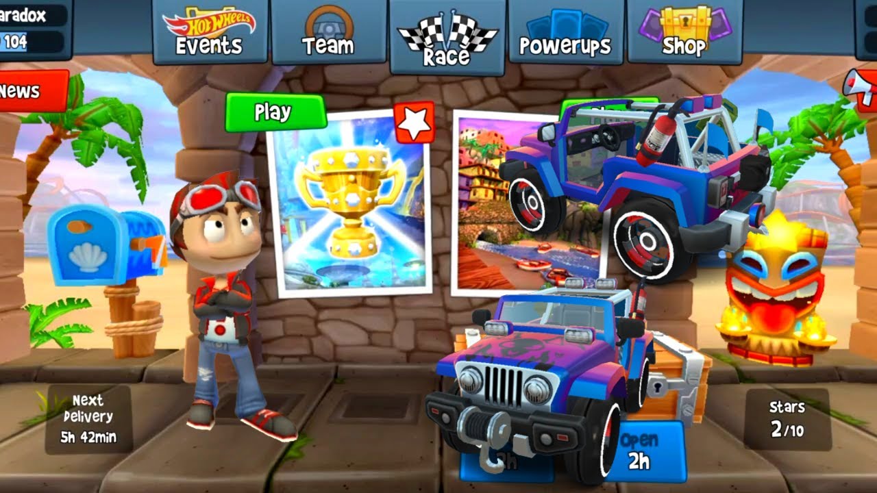 BB Racing 2, Trying out The Bulldog + Car Customization - YouTube