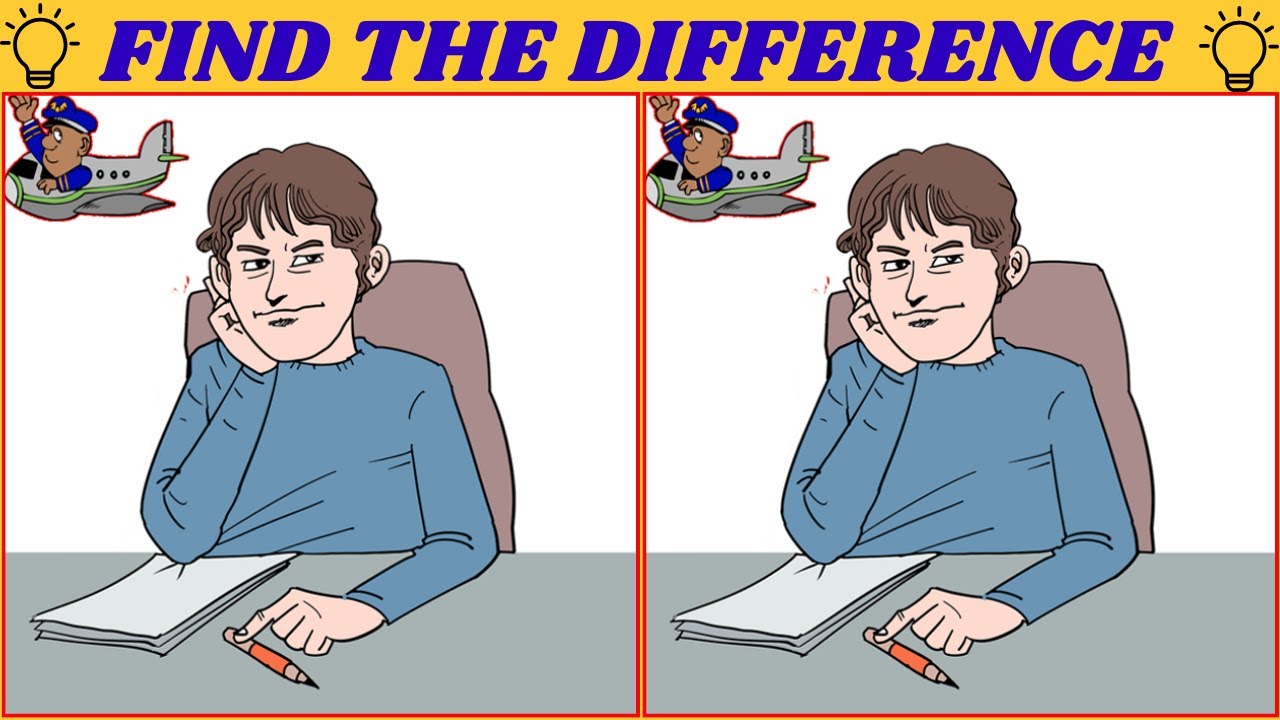 Challenging Find the Difference Game: Test Your Observation Skills ...
