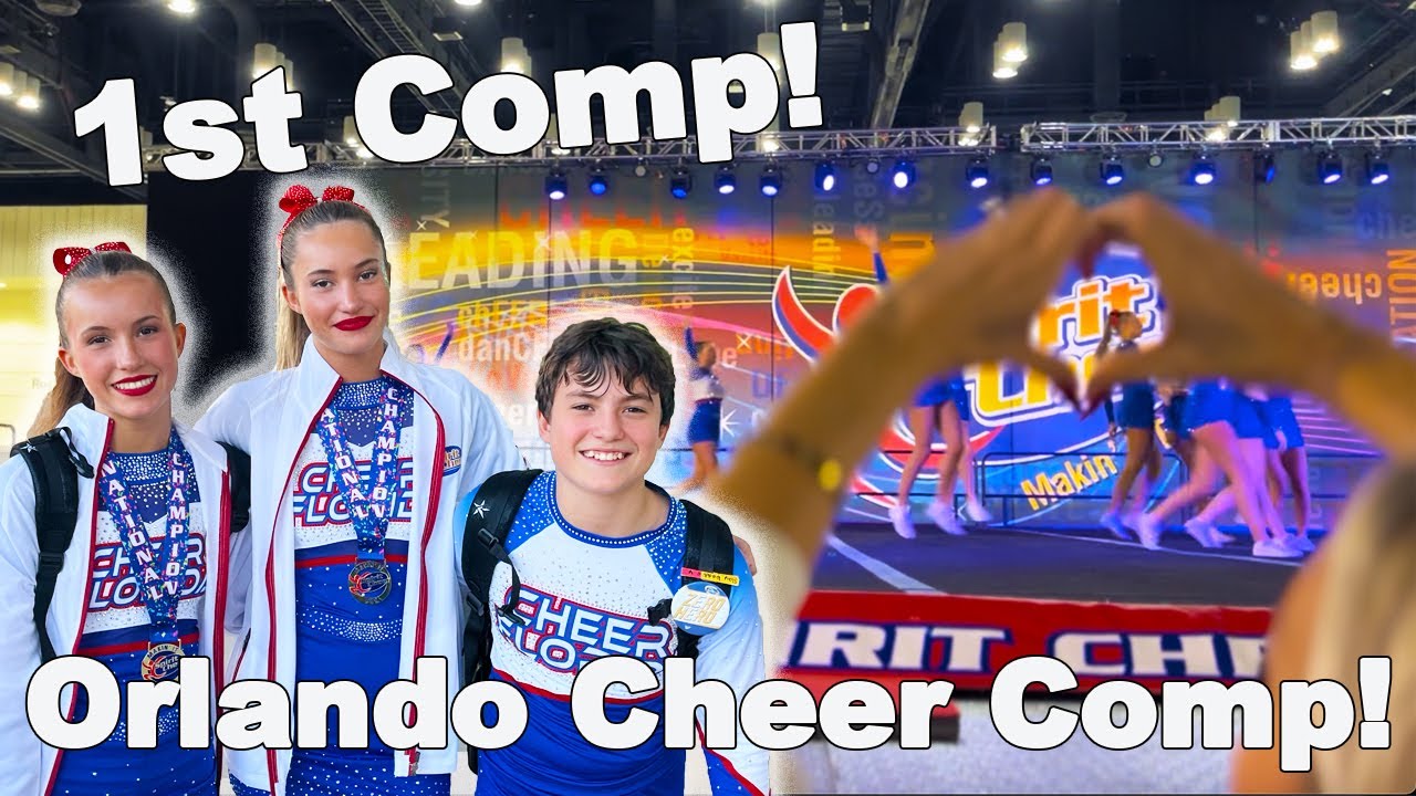 First Big Cheer Competition of the year! - YouTube