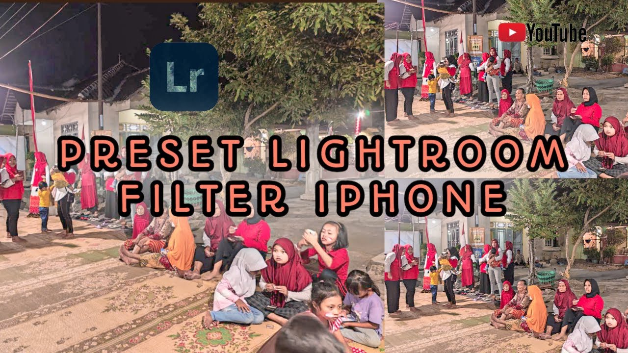Tutorial LIGHTROOM // Filter IPhone // Foto Hp Hasil NO Jamet - YouTube