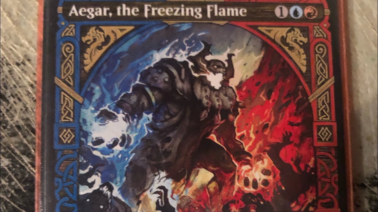 Aegar, The Freezing Flame Commander deck tech - YouTube
