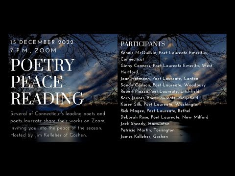 Poetry Peace Reading - Jim Kelleher (host) - An Oliver Wolcott Library ...