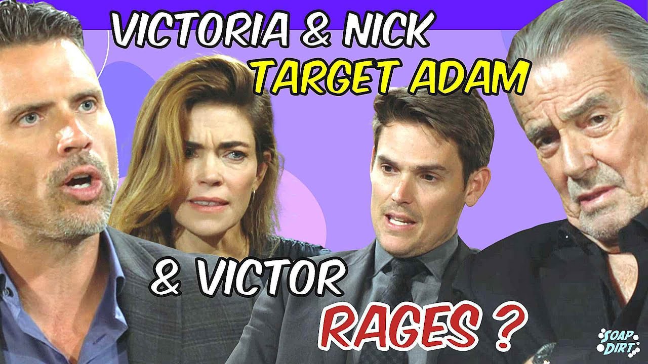 Young and the Restless: Nick & Victoria Target Adam? | Victor Will Rage ...