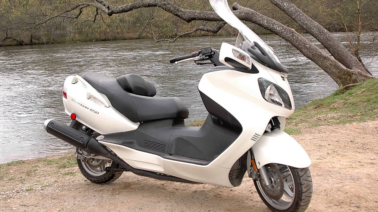 Suzuki AN650 Burgman SEVCT Removal - YouTube