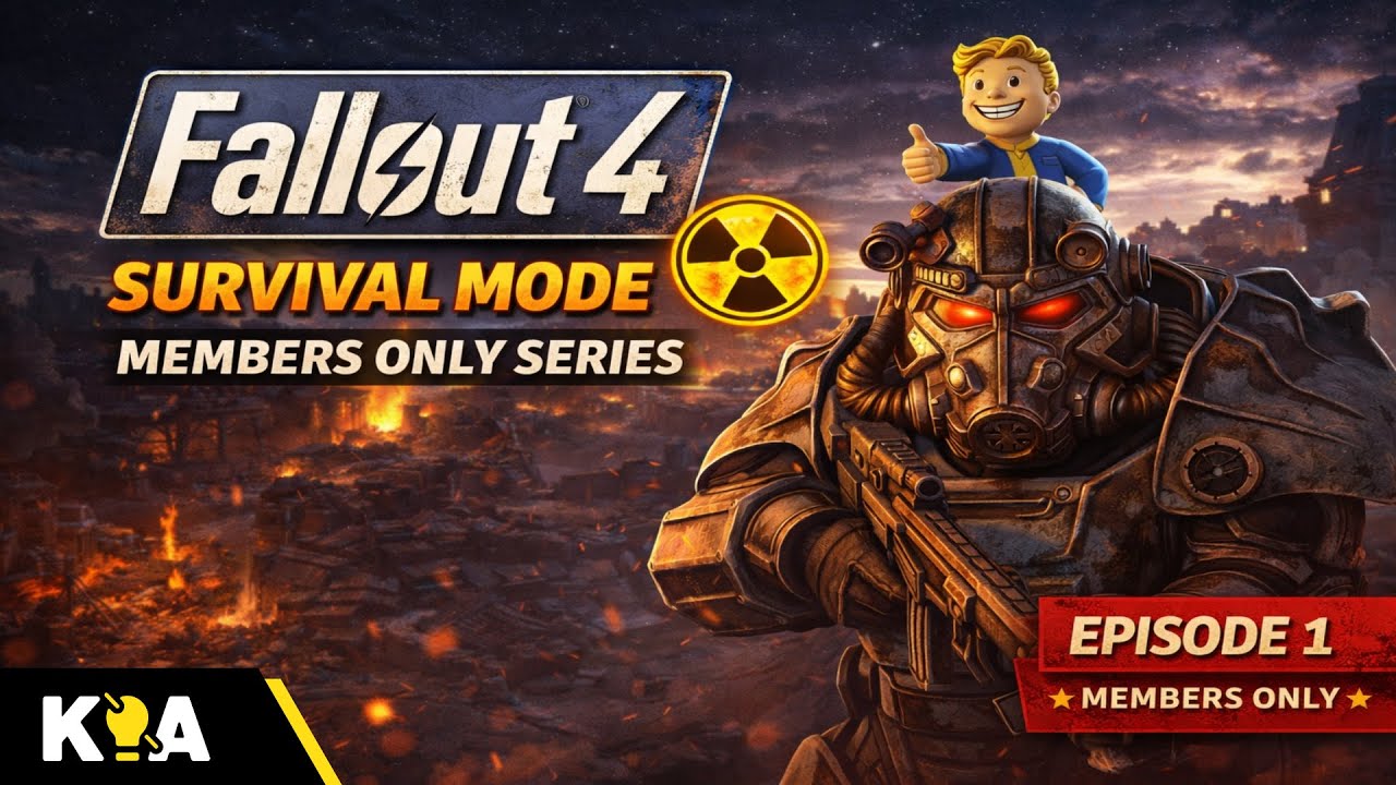 FALLOUT 4 - SURVIVAL MODE - EP1 - YouTube
