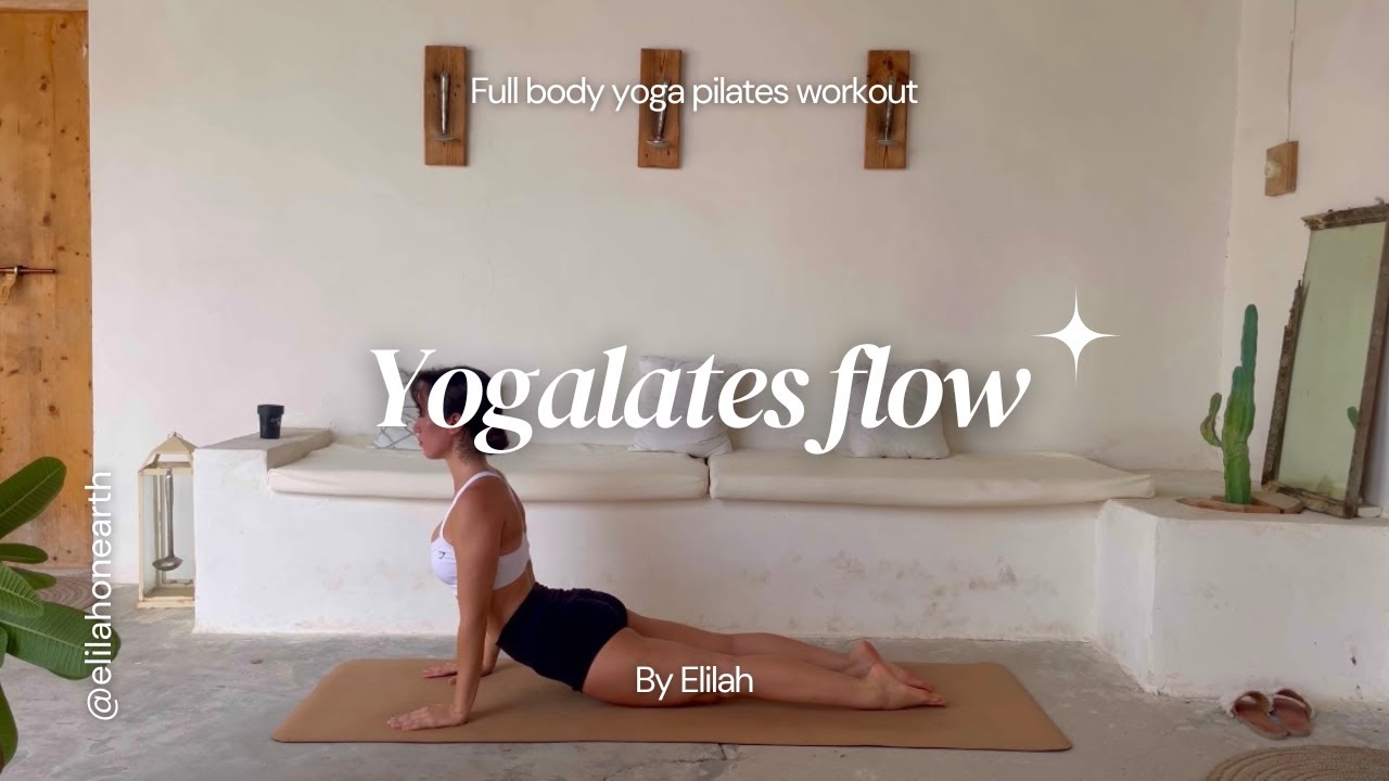 20 Minute Full Body Yogalates Flow For Lean Muscle & Mobility (No ...
