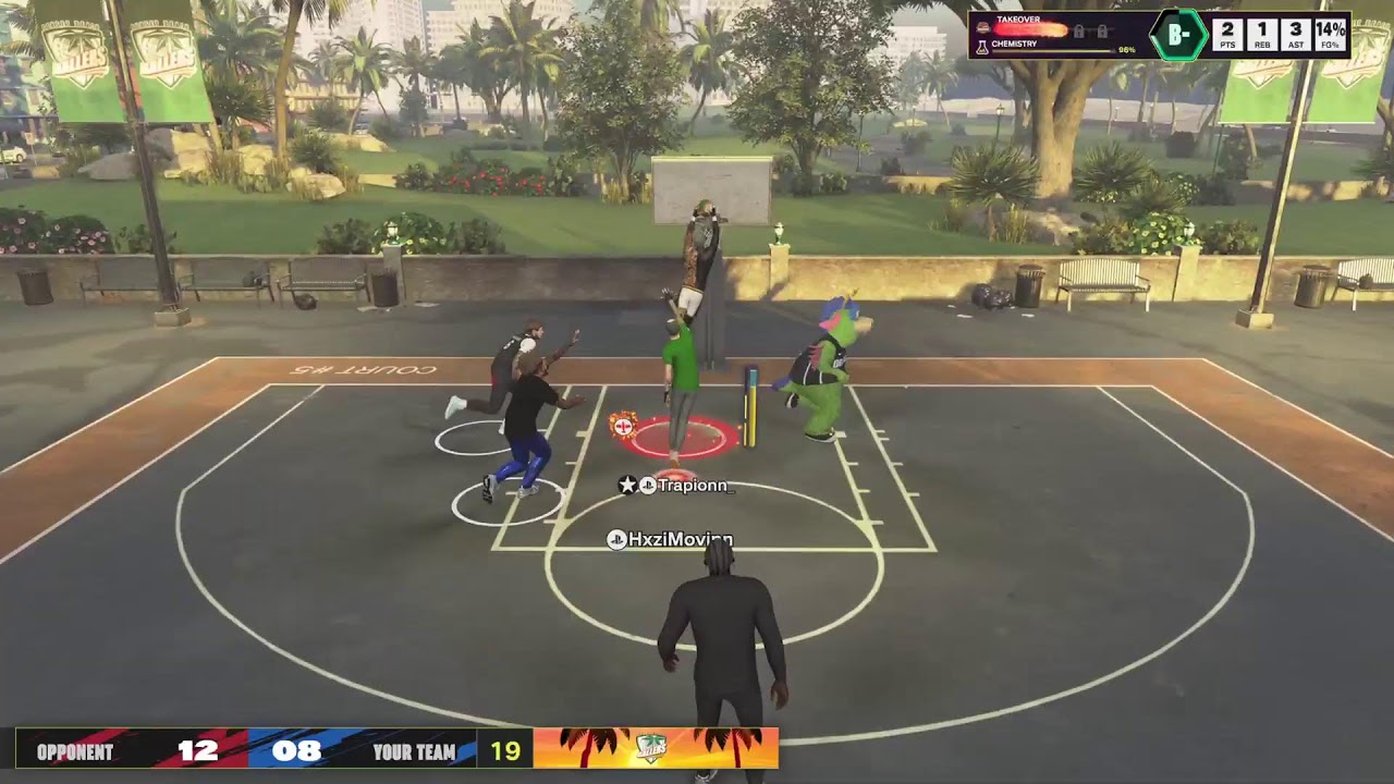 NBA 2K25 Vet 2 Grind in Sunset Beach - YouTube