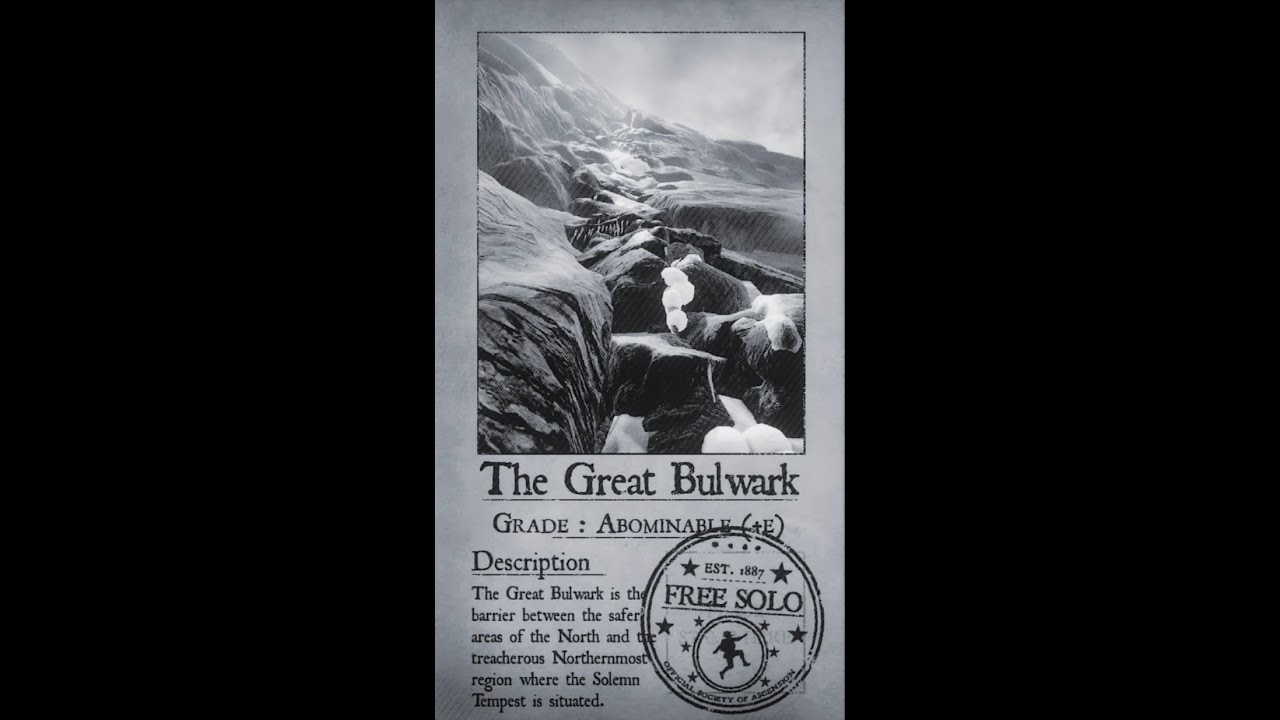The Great Bulwark Free Solo - YouTube