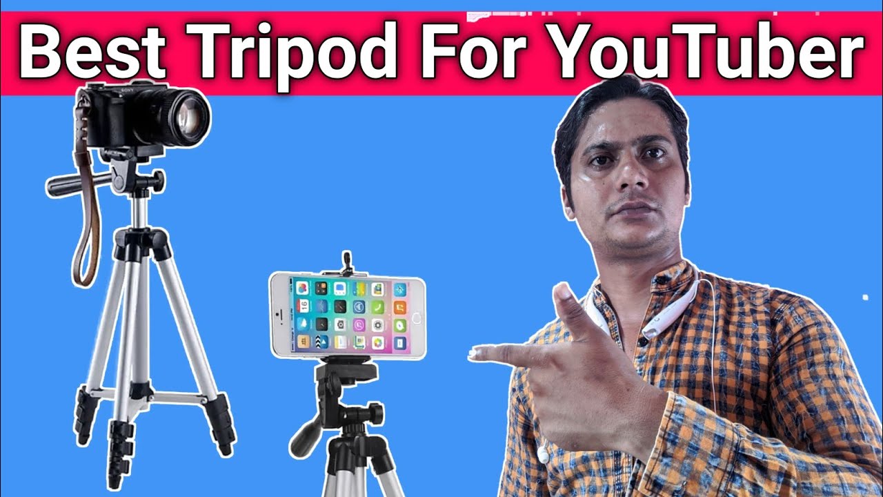 Best Tripod For YouTube Videos || Review & Unboxing of Tripod For All ...