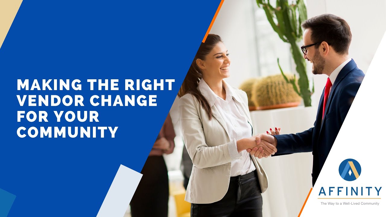 Making the Right Vendor Change for Your Community - YouTube
