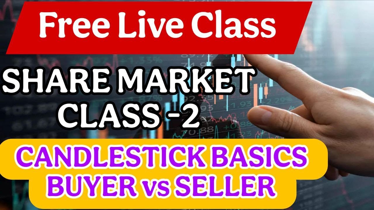 FREE LIVE SHARE MARKET CLASS | Candlestick Basics | Chart Reading for ...