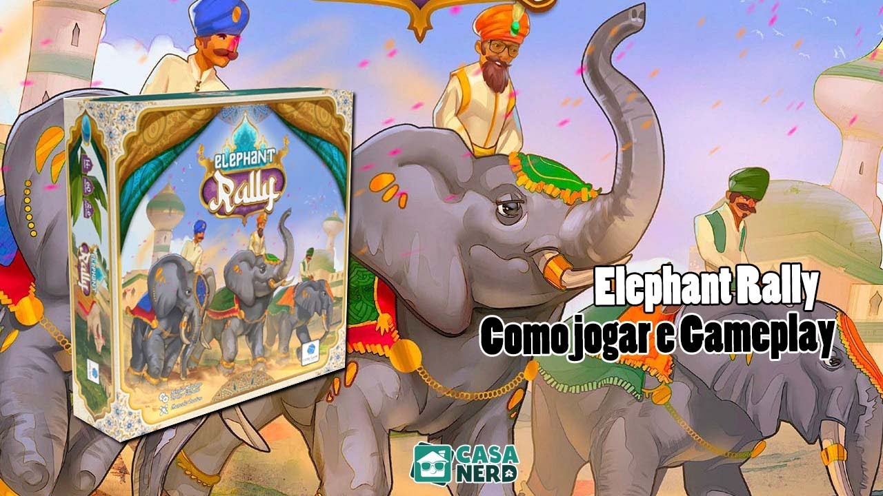Elephant Rally (Conclave Editora) - Como jogar e Gameplay - YouTube