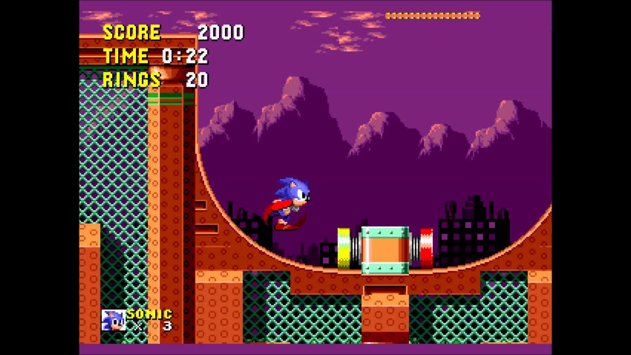 Sonic the Hedgehog 1 - Spring Yard Zone - YouTube