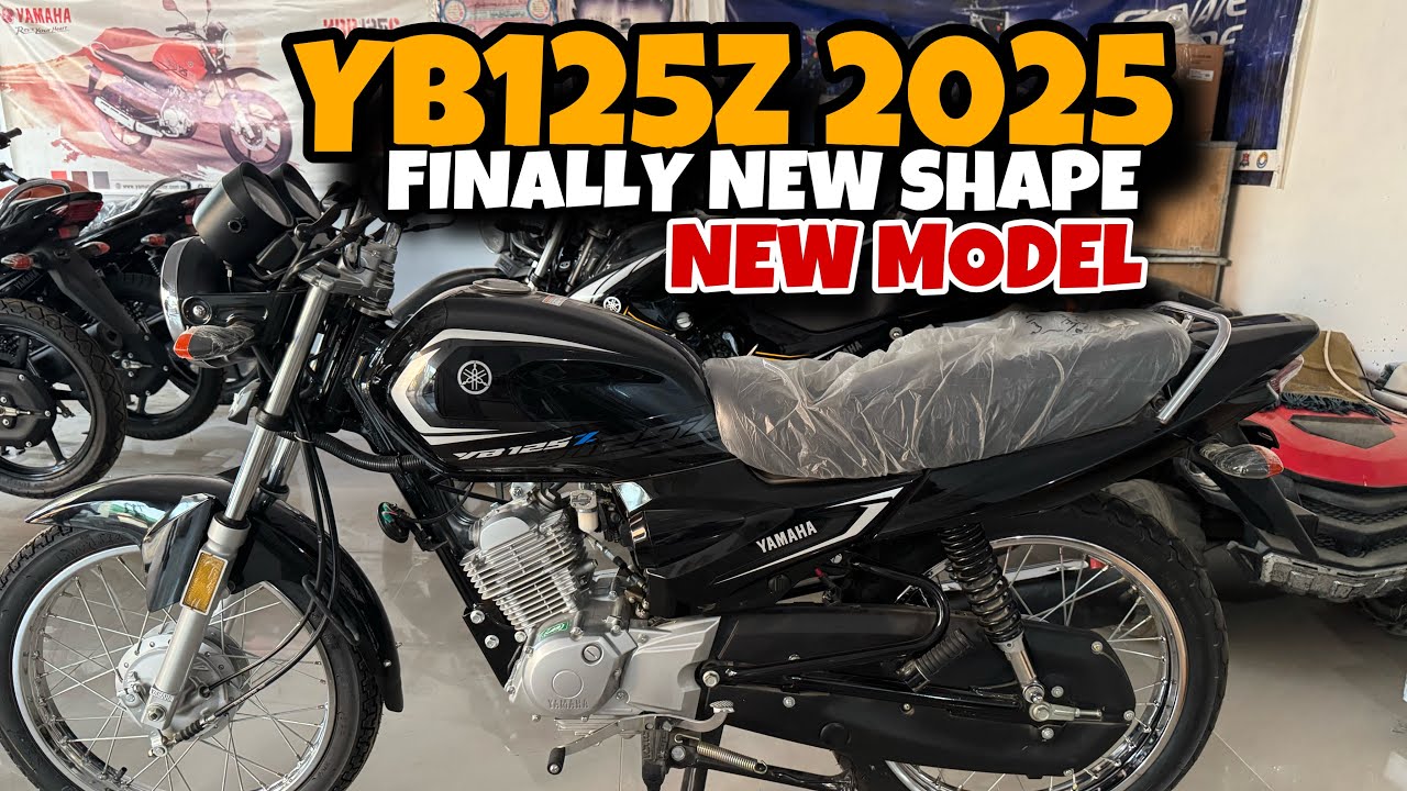 Yamaha Yb125Z 2025 New Shape Launched | Ybz 2025 - YouTube