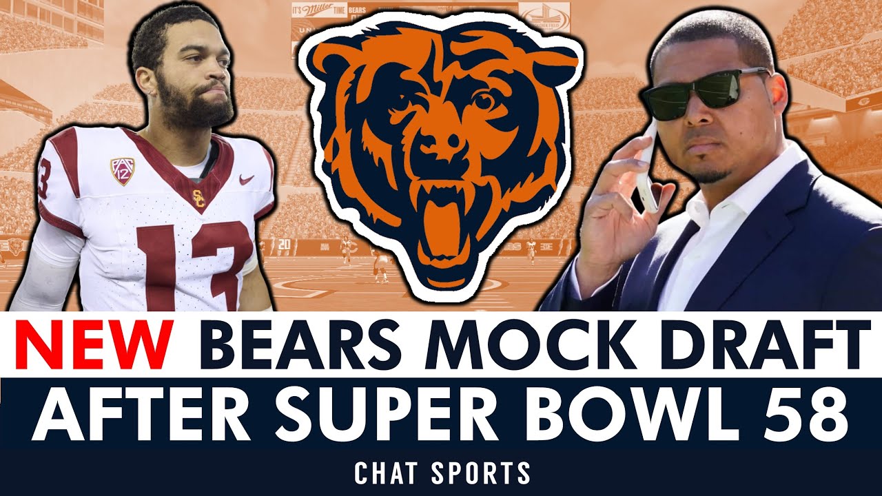 2024 NFL Mock Draft: Chicago Bears Mock Draft AFTER Super Bowl 58 Ft ...