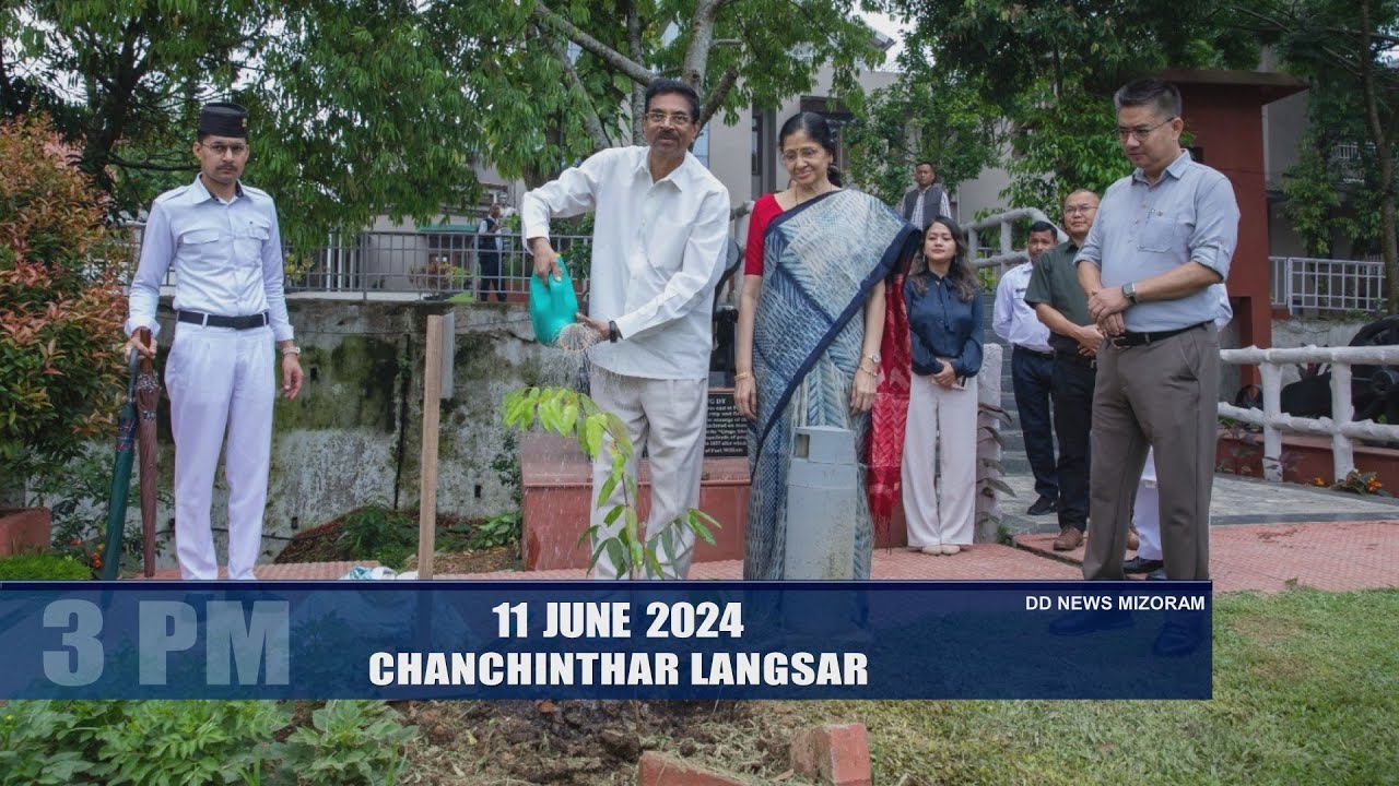 DD News Mizoram - Chanchinthar Langsar | 11 June 2024 | 3:00 PM - YouTube