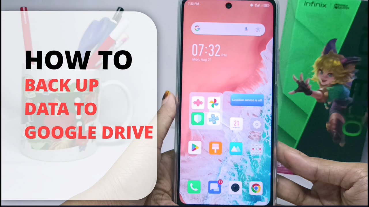 How To Backup Data To Google Drive In Infinix Note 30 NFC/Note 30 Pro ...