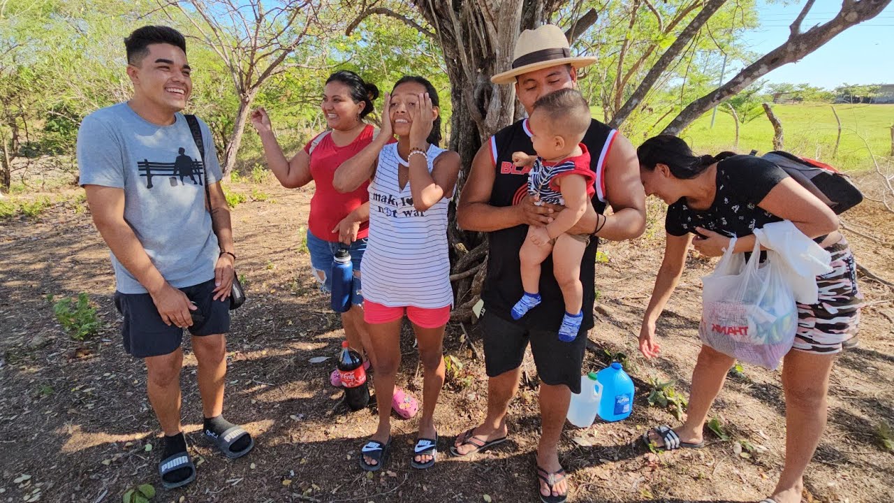 Todos felices nos dicen la vicita que les llego desde Usa no creeras ...
