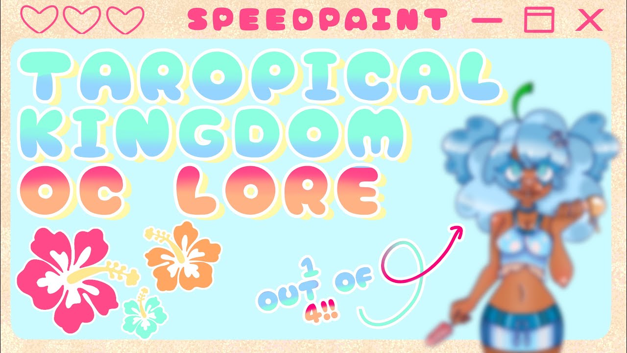 Magical Girl | OC LORE | SPEEDPAINT { CANDY LAND } - YouTube