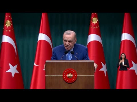 Cumhurbaşkanı Recep Tayyip Erdoğan, Kabine Toplantısı Sonrasında Açıklamalarda Bulundu