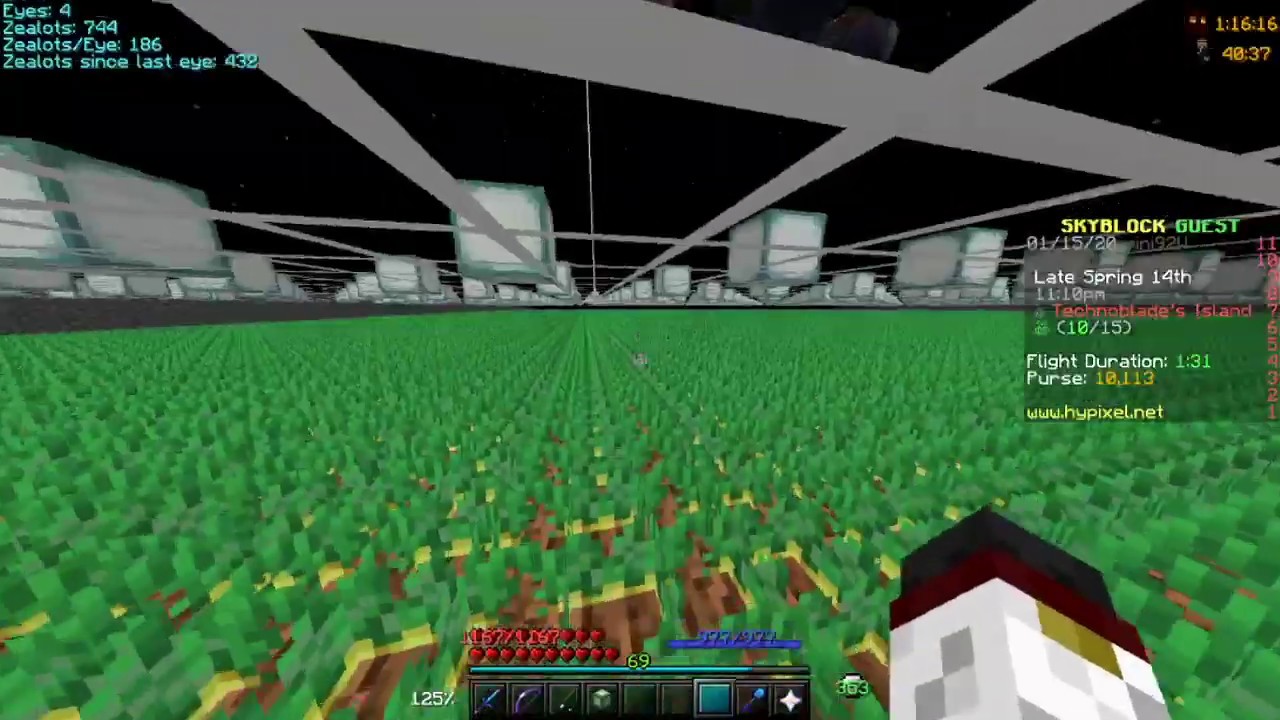 How to break into Technoblades Potato Field - YouTube