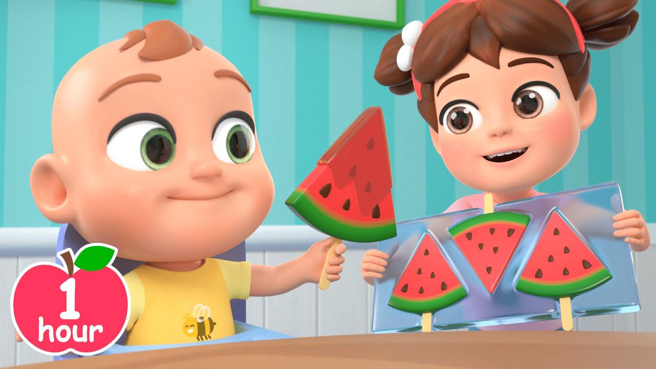 Watermelon Ice Cream Song | Newborn Baby Songs & Nursery Rhymes - YouTube