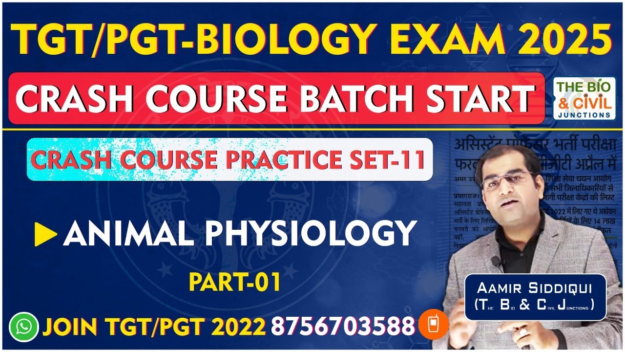 #TGT_PGT_BIOLOGY_2022_EXAM_2025 || #Crash_Course_Practice_Set_11 || By ...
