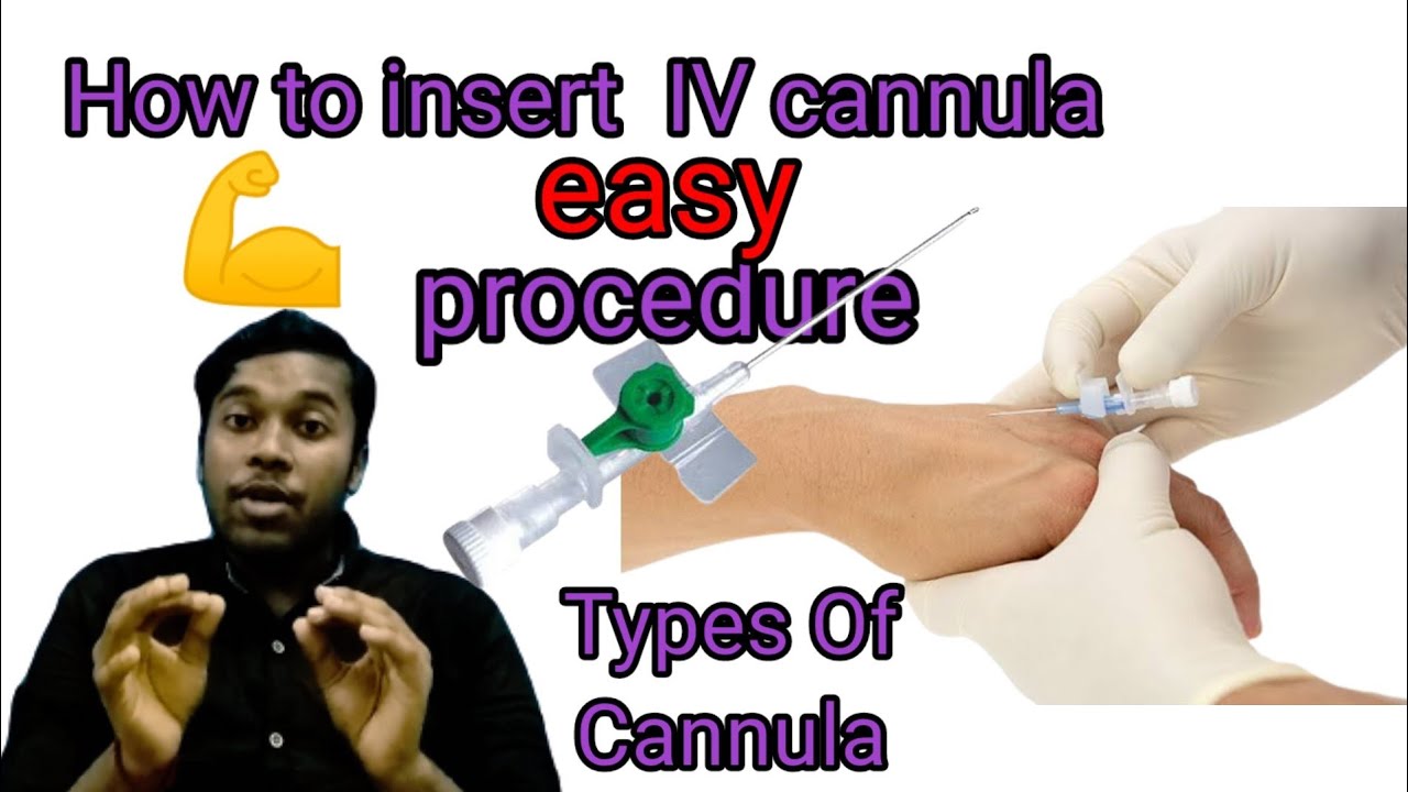 How to insert IV cannula/cannulation full procedure in hindi - YouTube