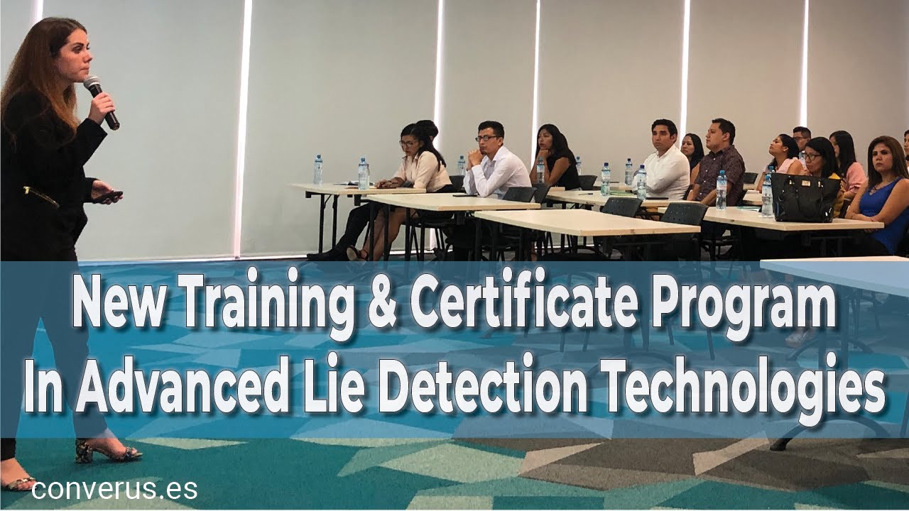 New Training Program for Advanced Lie Detection Technologies - YouTube