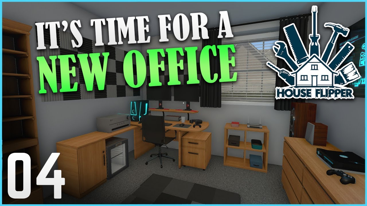 Our NEW Office and Home! | Let's Play House Flipper - Ep. 4 - YouTube