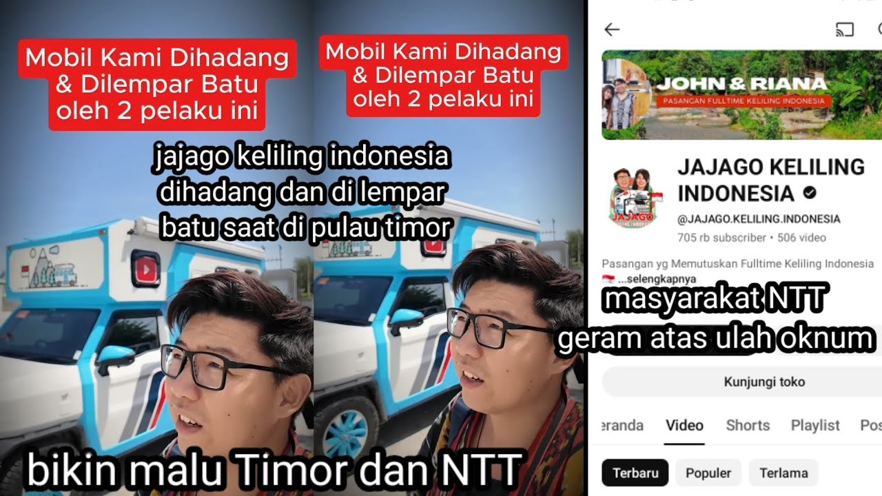 Jajago keliling indonesia di hadang oknum tak bertanggung jawab di ...
