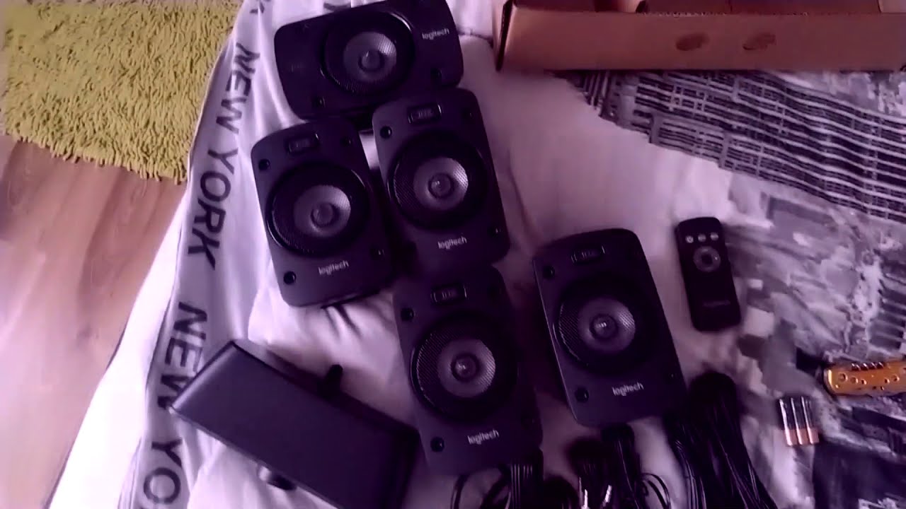 Logitech Z-906😱Sk/Cz Unboxing💯🔥 1000W - YouTube