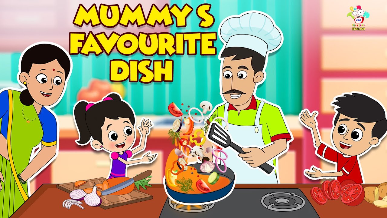 Gattu Chinki Makes Mummy's Fav Dish | Mother's Day | English Animated ...