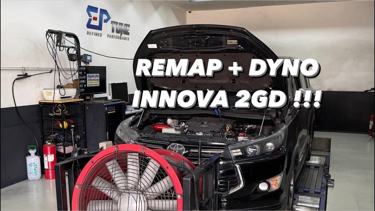 Modifikasi REMAP ECU Innova Reborn + Dyno Test 📈 | Project Cumi Darat 🦑 ...