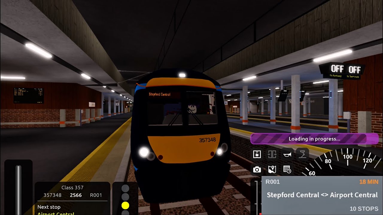 Roblox SCR: Full Journey On Stepford Connect: Airport Central ...