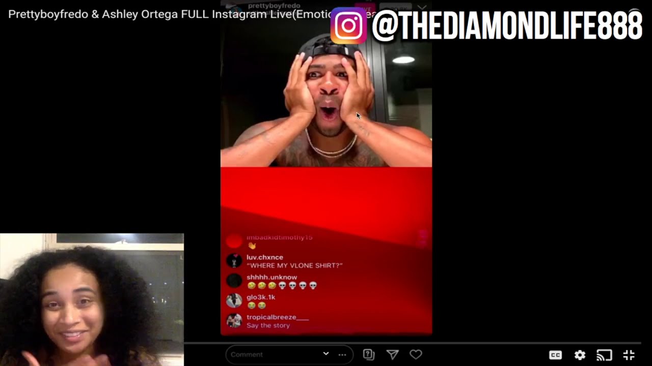 Prettyboyfredo EXPOSED Ashley Ortega! (REACTION) *I CAN'T BELIEVE THIS ...